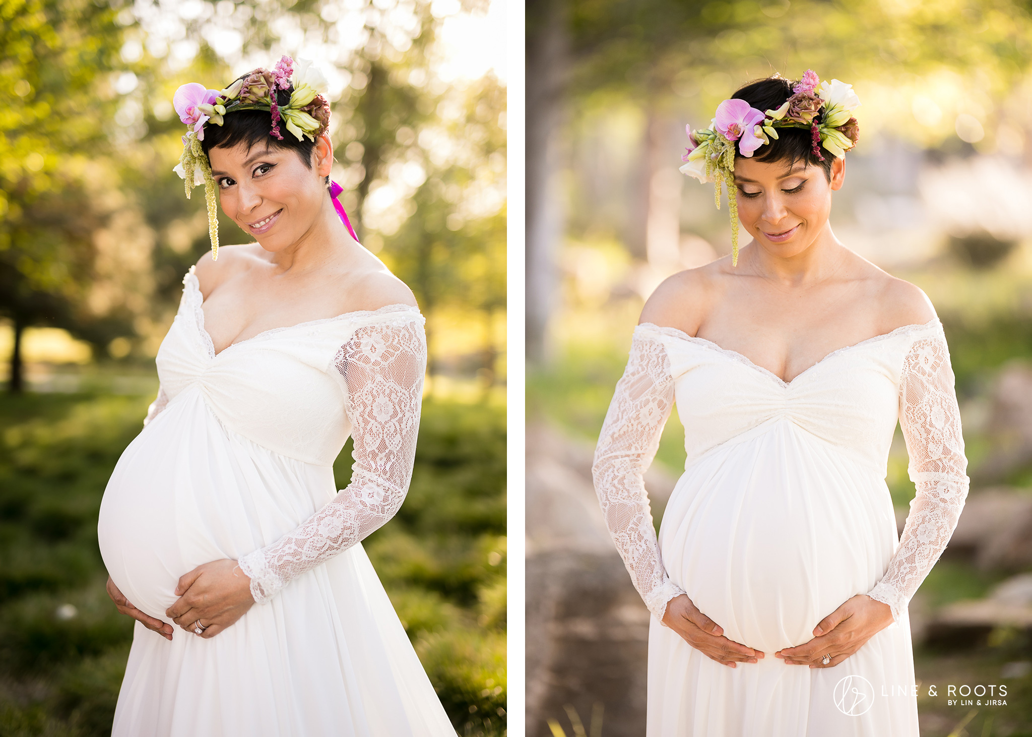 Orange County Maternity Session | Cynthia | Line and Roots