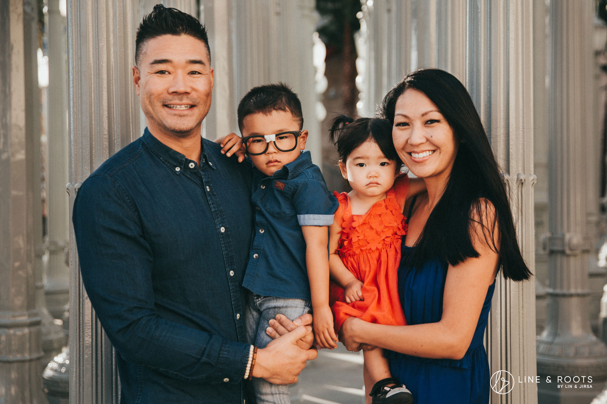 LACMA Family Session | The Lin Family | Line and Roots