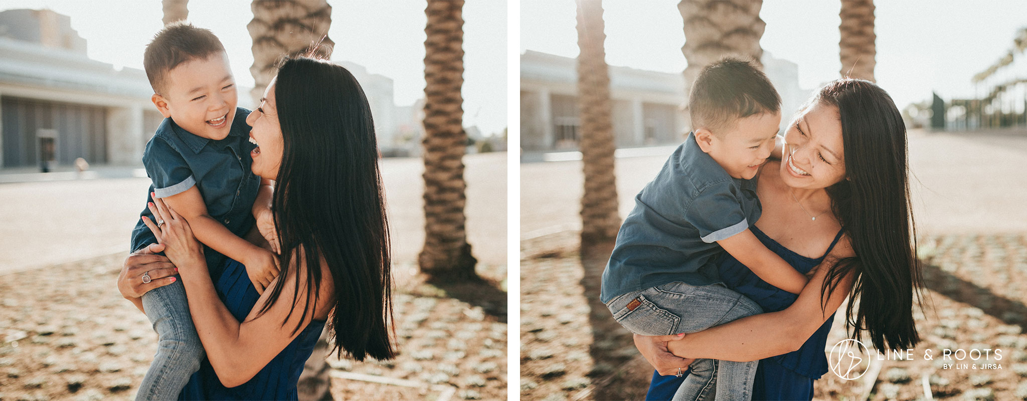 LACMA Family Session | The Lin Family | Line and Roots