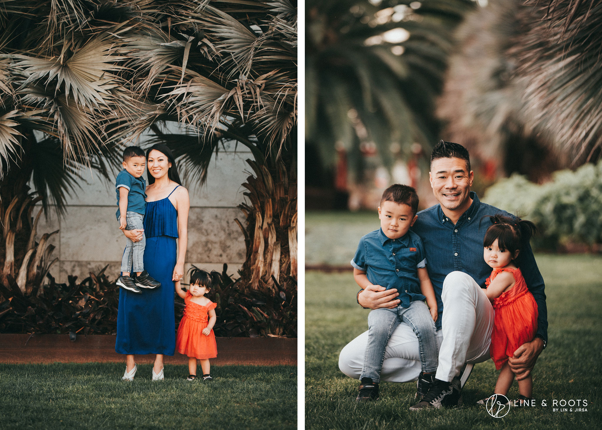 LACMA Family Session | The Lin Family | Line and Roots
