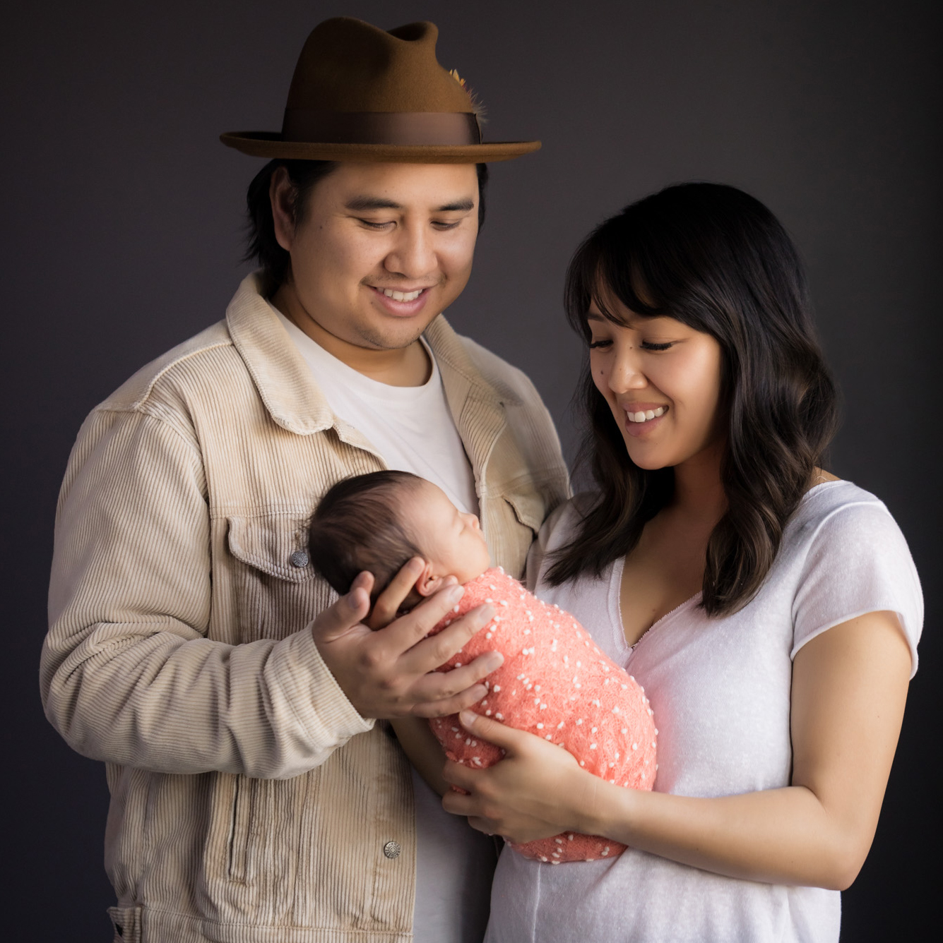 Tustin Newborn Photography | Baby Coco | Line and Roots