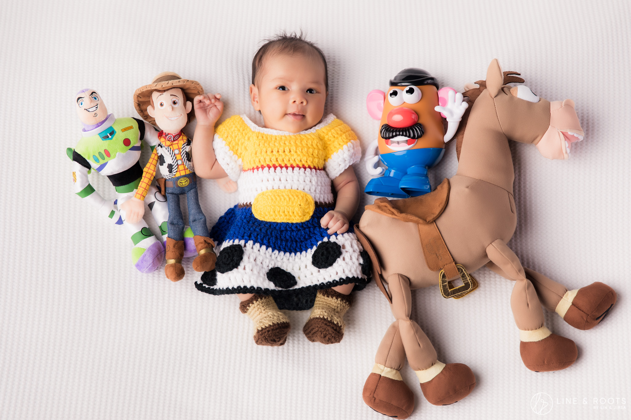 Tustin Newborn Photography | Baby Coco | Line and Roots