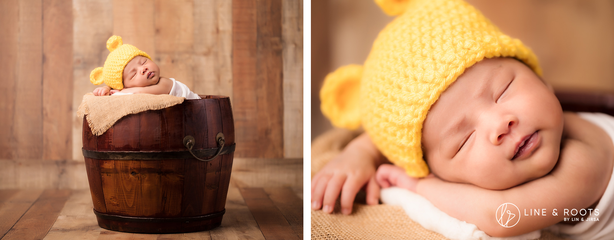 Tustin Newborn Photography | Baby Coco | Line and Roots