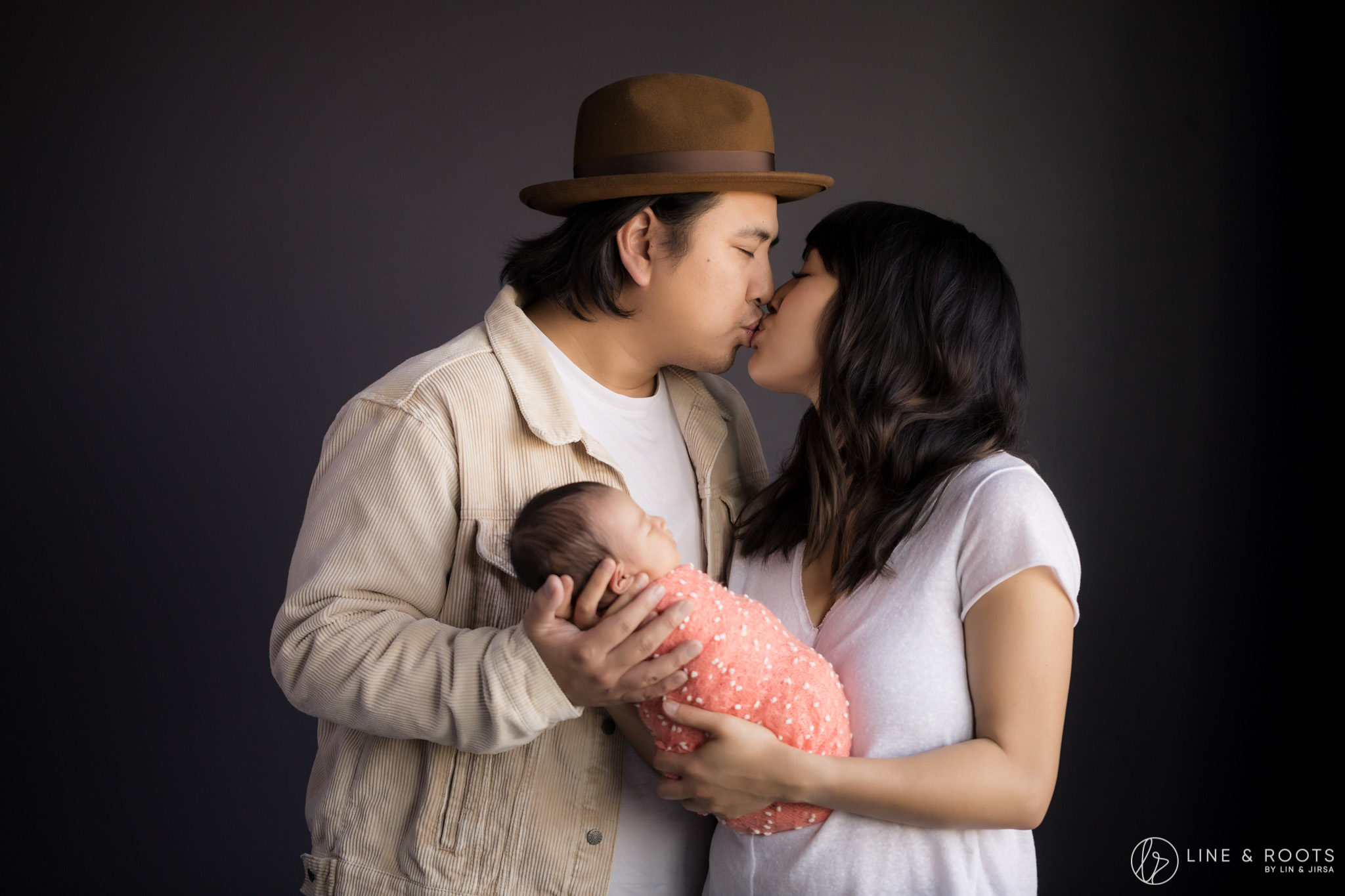 Tustin Newborn Photography | Baby Coco | Line and Roots