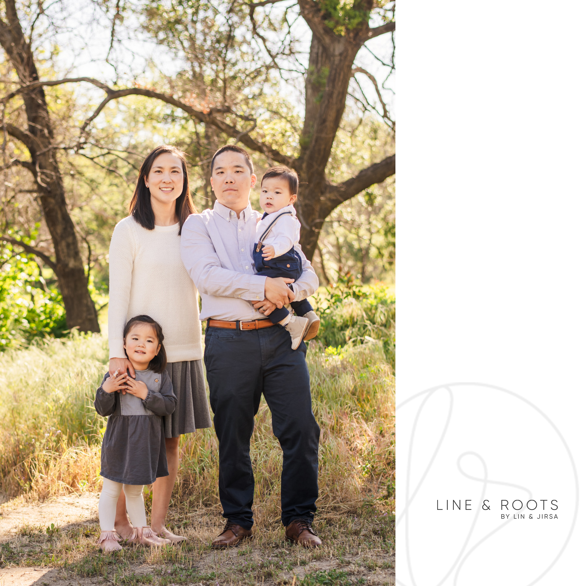 Irvine Regional Park Family Session | The Suh Family | Line and Roots
